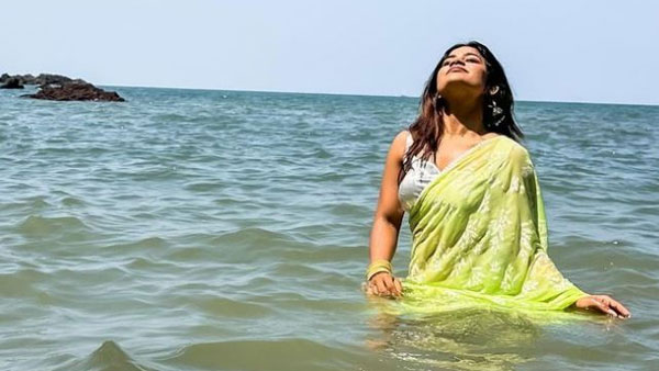 బీచ్‌లో శ్వేతా నాయుడు హాట్ షో: తడిచిన బట్టల్లో తెగించిన మెహబూబ్ గర్ల్ ...