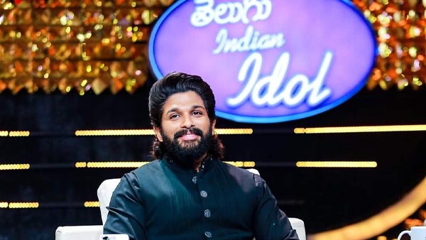 Telugu Indian Idol 2 Finale రెండేళ్ల చిన్నారికి తల్లిగా అంటూ.. అల్లు ...