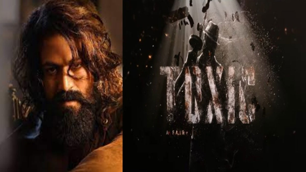 Yash's Toxic Motion Poster టాక్సిక్ గా మారిన యష్.. ఆ టైటిల్ పెట్టడానికి ...