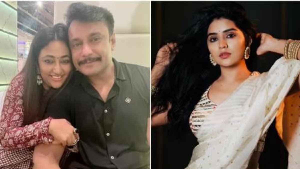 ఆ హీరోయిన్‌తో స్టార్ హీరోకు ఎఫైర్... భార్య ఎంట్రీతో రచ్చ రచ్చ! | Kannada Actor Darshan Actress ...